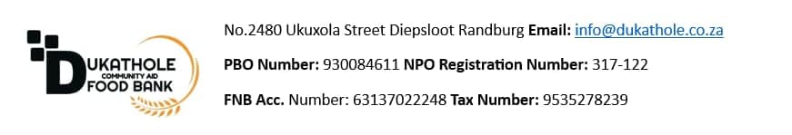 Contact Us - Dukathole